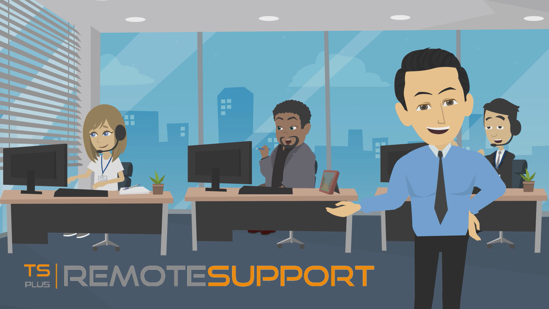 TSplus helpdesk No.1 Secure RDP Access For Business